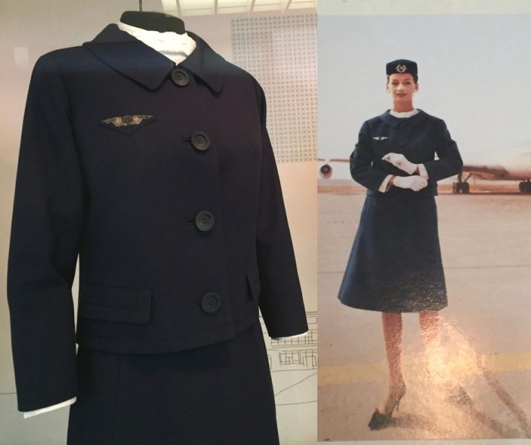 Fashion in Flight at SFO - a history of airline uniforms – C Sews