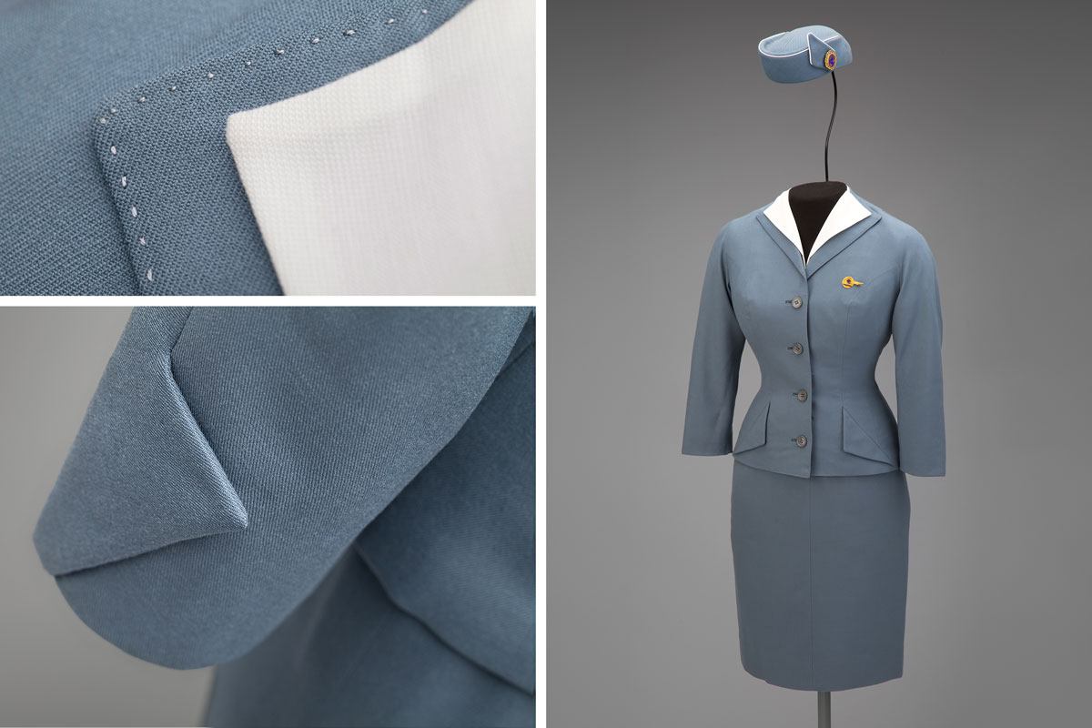 Fashion in Flight at SFO - a history of airline uniforms – C Sews